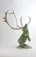 Rearing Caribou by Sii Ahoona