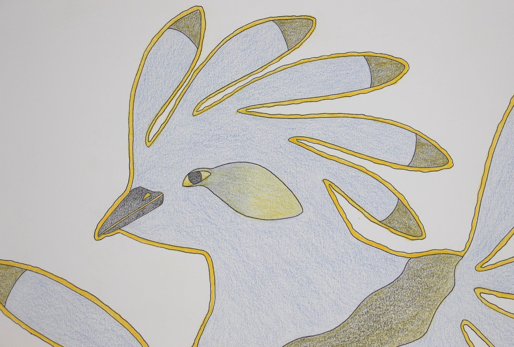 Untitled (Bird Transformation) by Qavavau Manumie