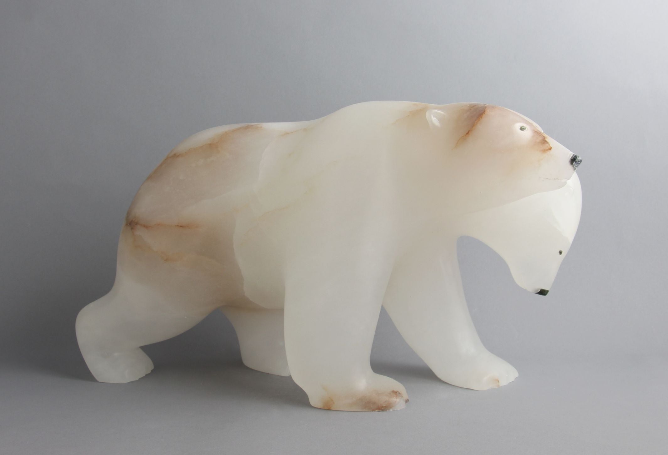 Double Headed Bear by Koomuatuk (Kuzy) Curley