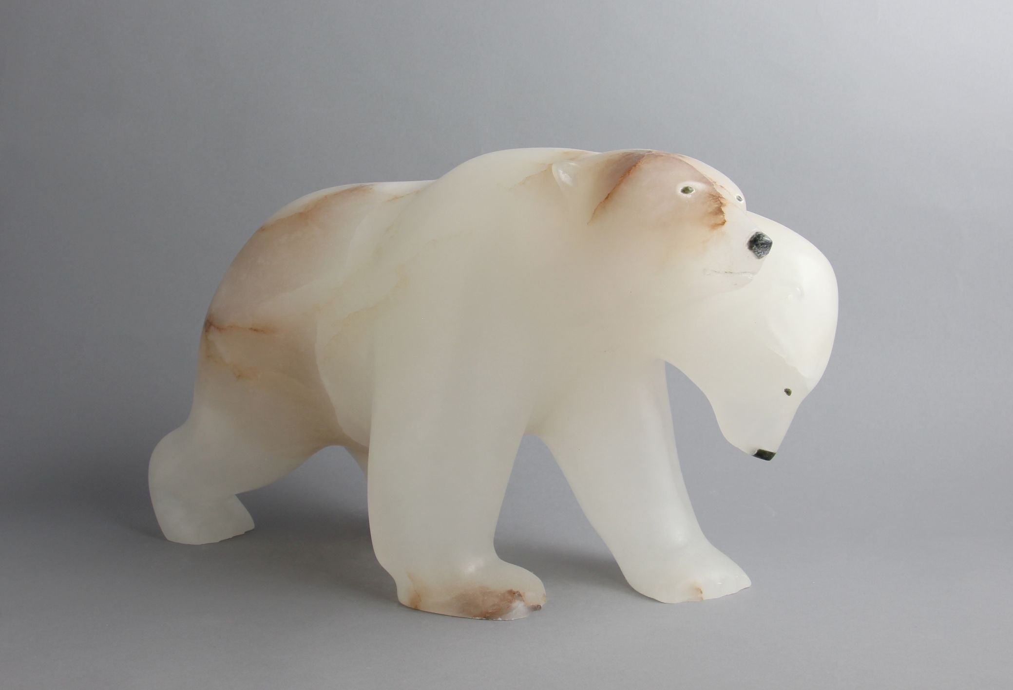 Double Headed Bear by Koomuatuk (Kuzy) Curley