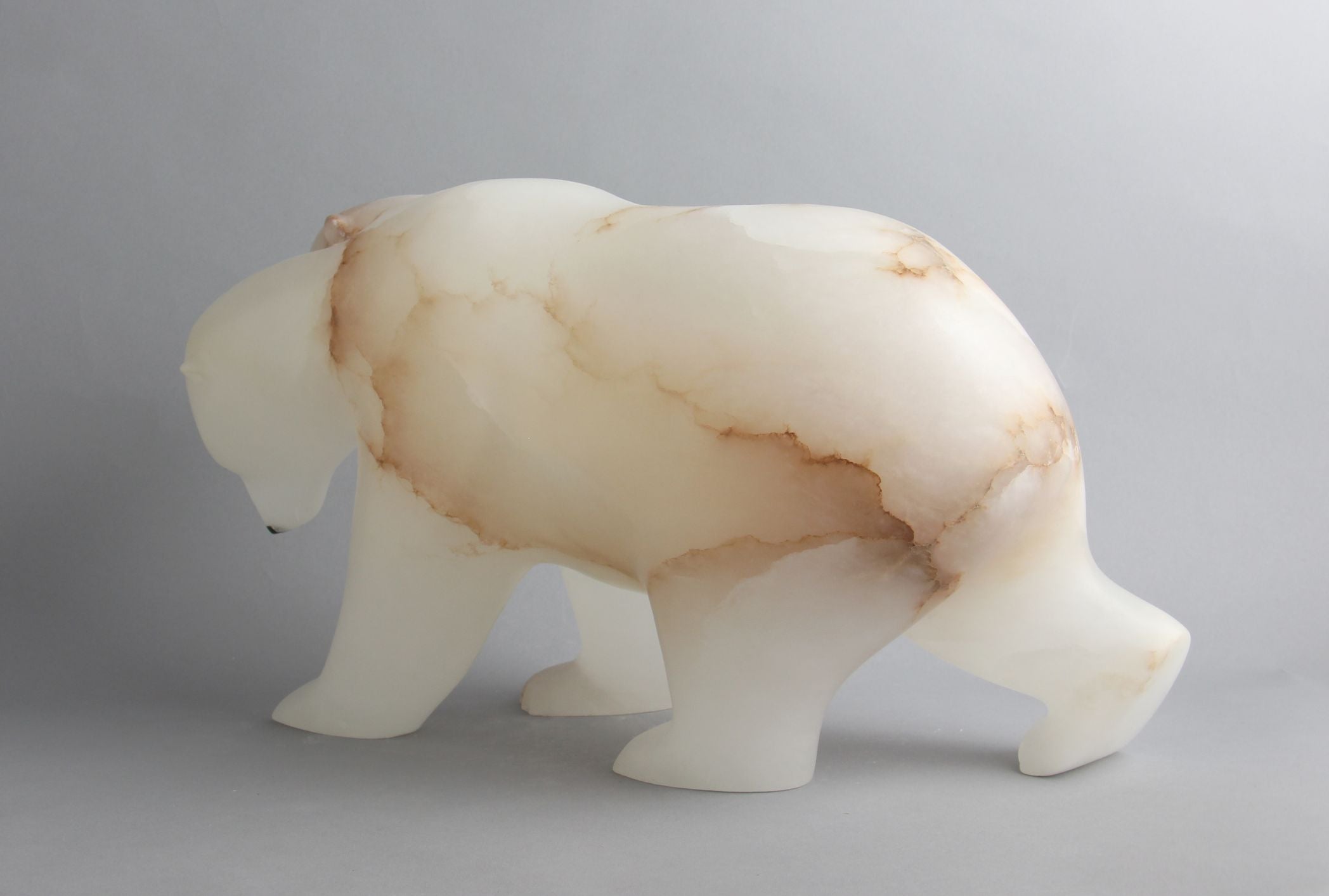 Double Headed Bear by Koomuatuk (Kuzy) Curley
