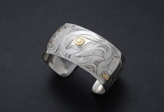 Salmon Woman Transformation Bracelet by David Neel