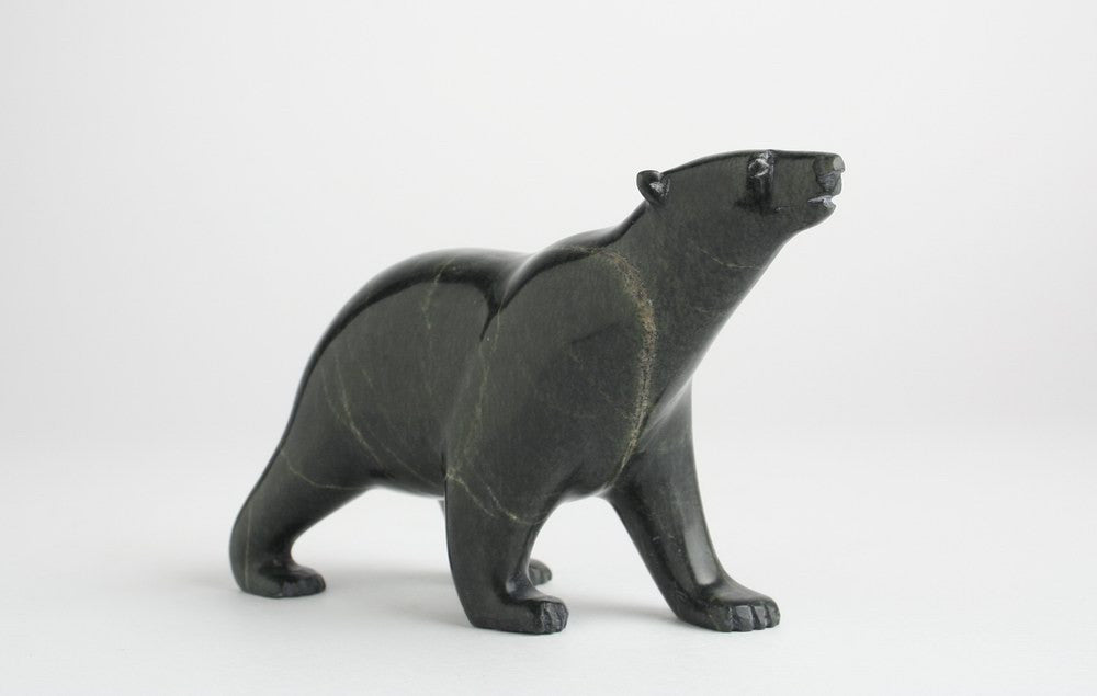 Serpentine Polar Bear by Inuit Artist Tim Pee