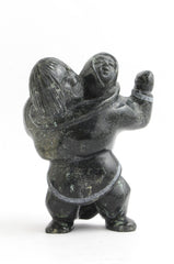 Woman with Baby in Amauti by Napachie Ashoona