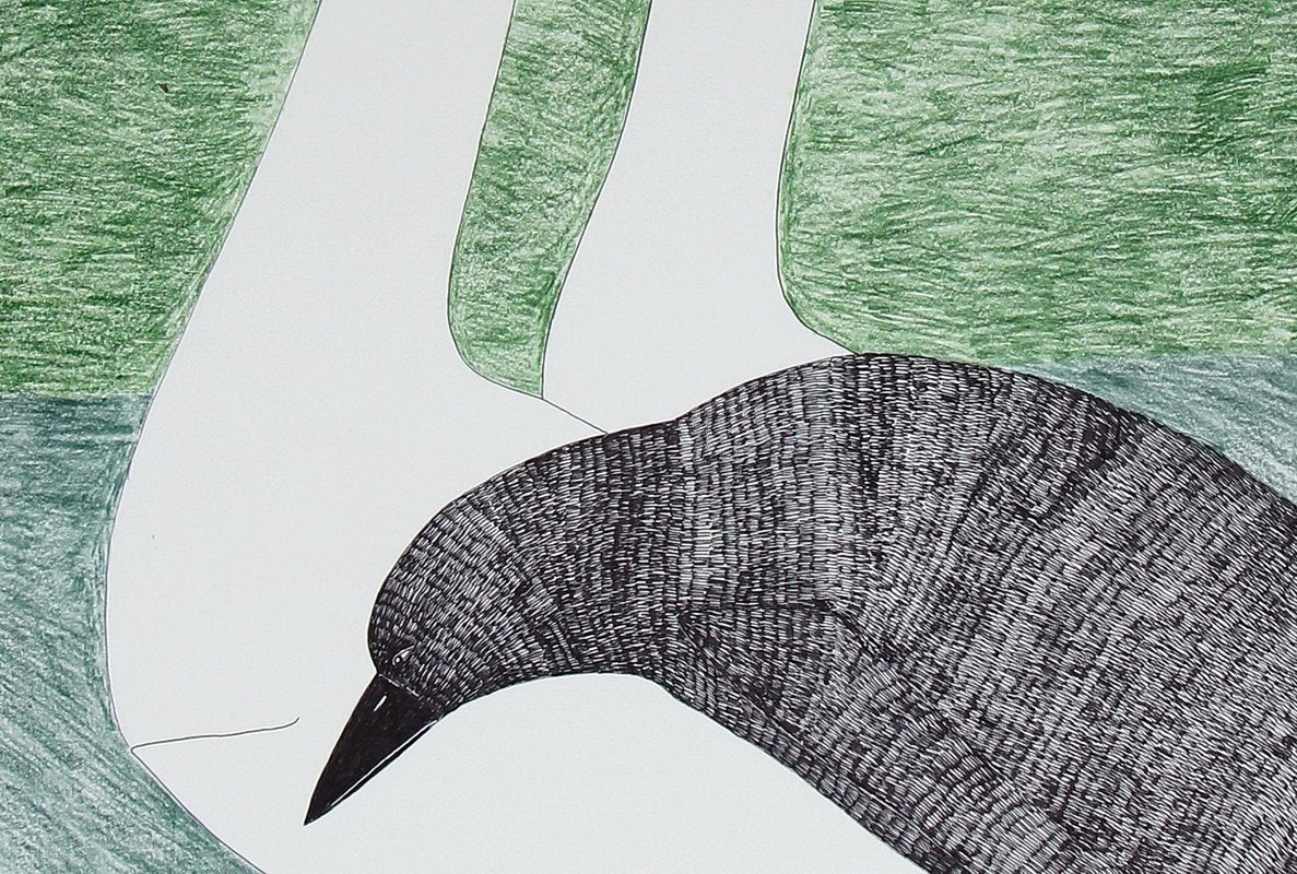 Tired Tulugaq by Ningiukulu Teevee