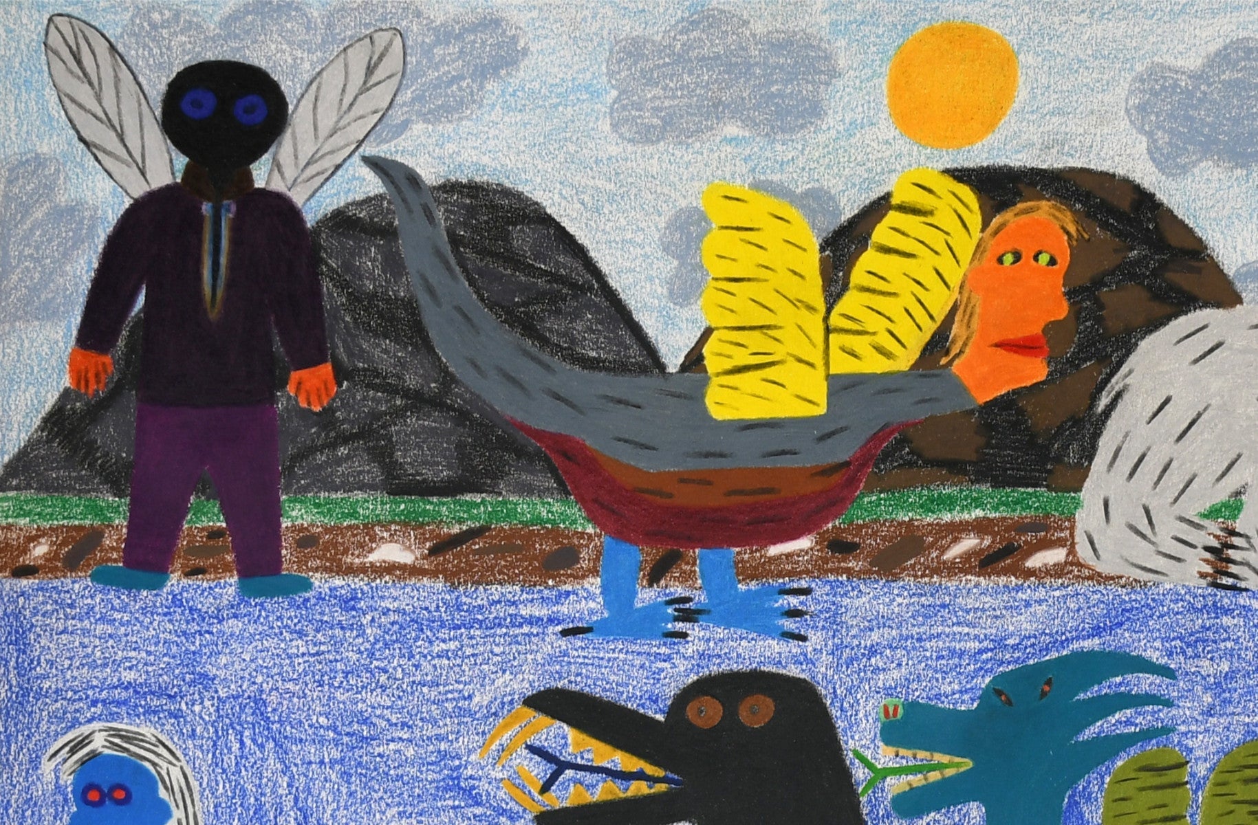 “Human, Insect, Animal Bird and Mammal Transformation (Sunny Outside ...