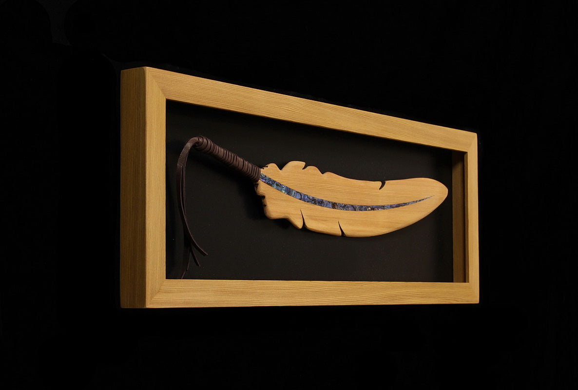 Feather Shadow Box