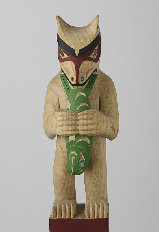 Bear Salmon Rattle by Luke Marston