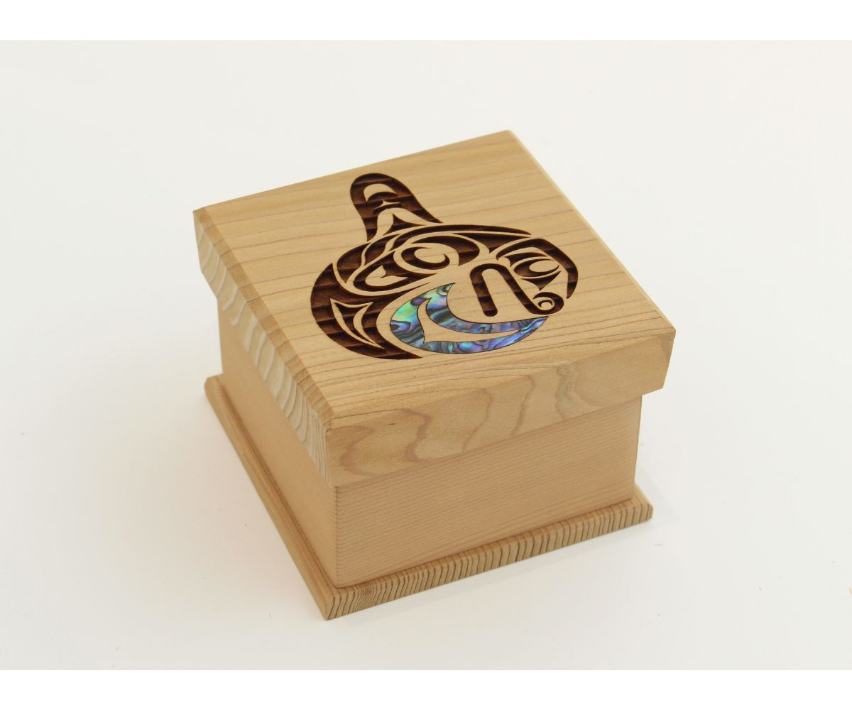 Orca Design Bentwood Box by Shain Jackson