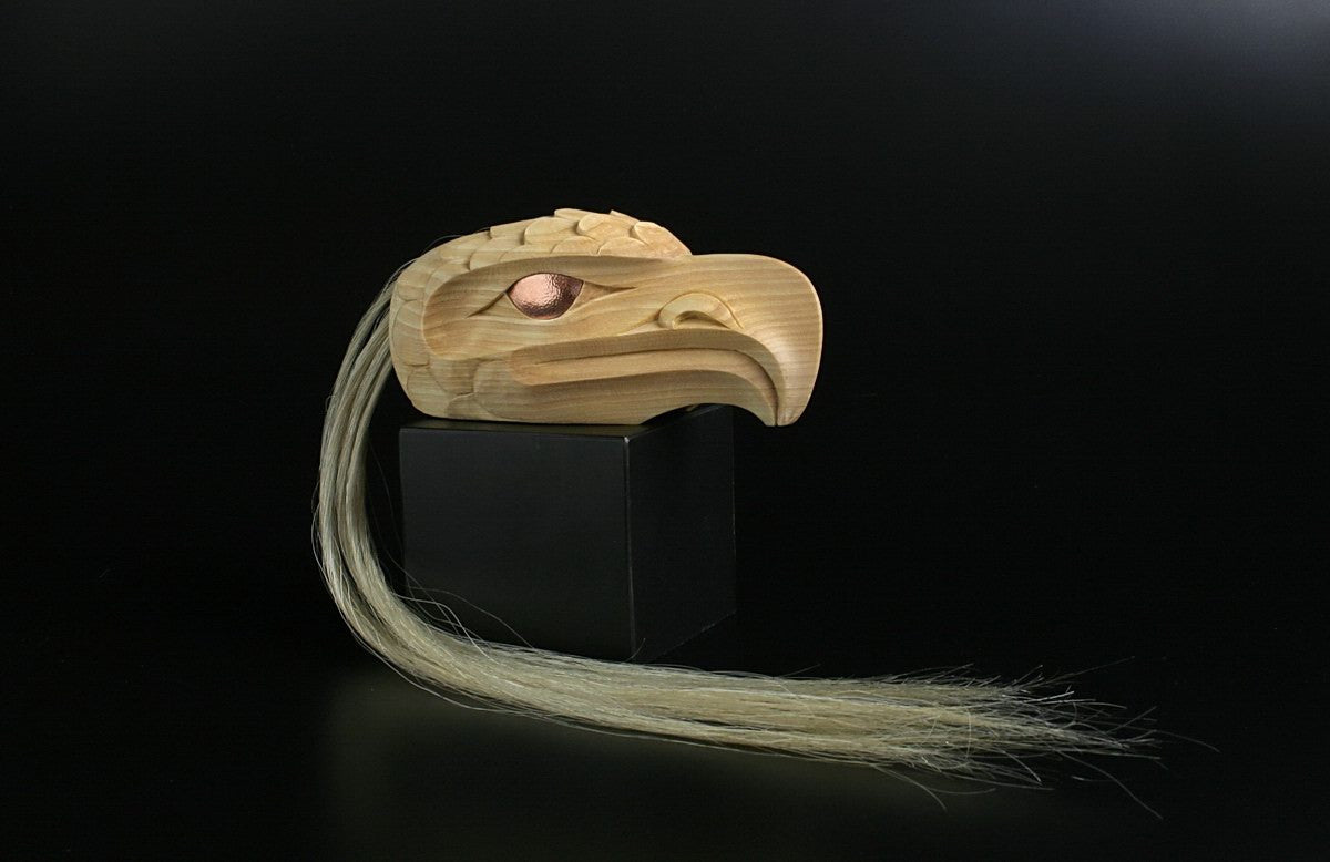 Eagle by Calvin Morberg Canadian First Nations Artist from Tlingit