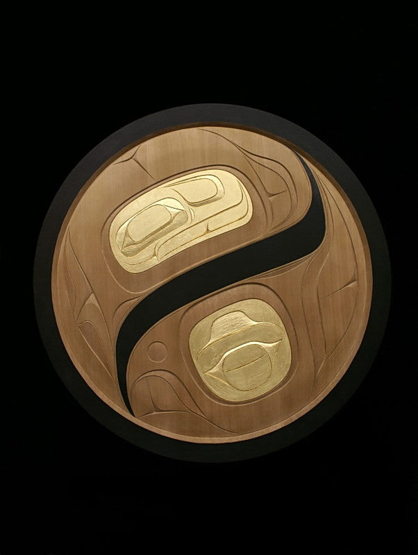 Reflection by Rande Cook Canadian Northwest Coast Artist from Kwakwaka'wakw