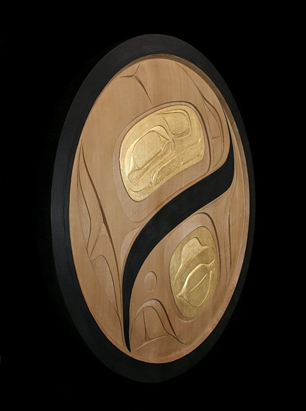 Reflection by Rande Cook Canadian Northwest Coast Artist from Kwakwaka'wakw