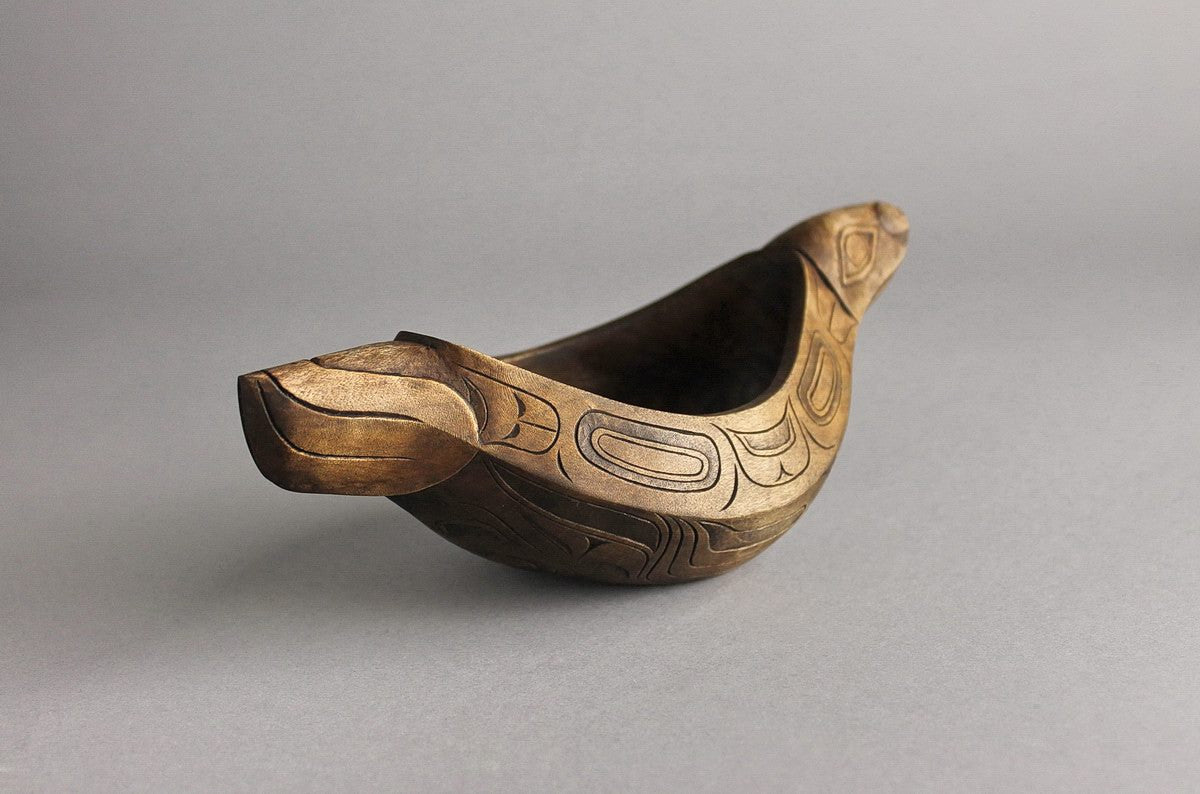 Seal Grease Bowl by Joe David Nuu-Chah-Nulth Artist